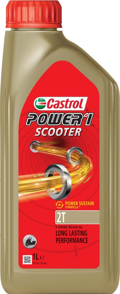 Castrol Power 1 2T Scooter Oil 1 Litre