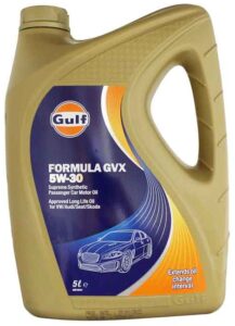Gulf Formula GVX 5W-30 5 Litre