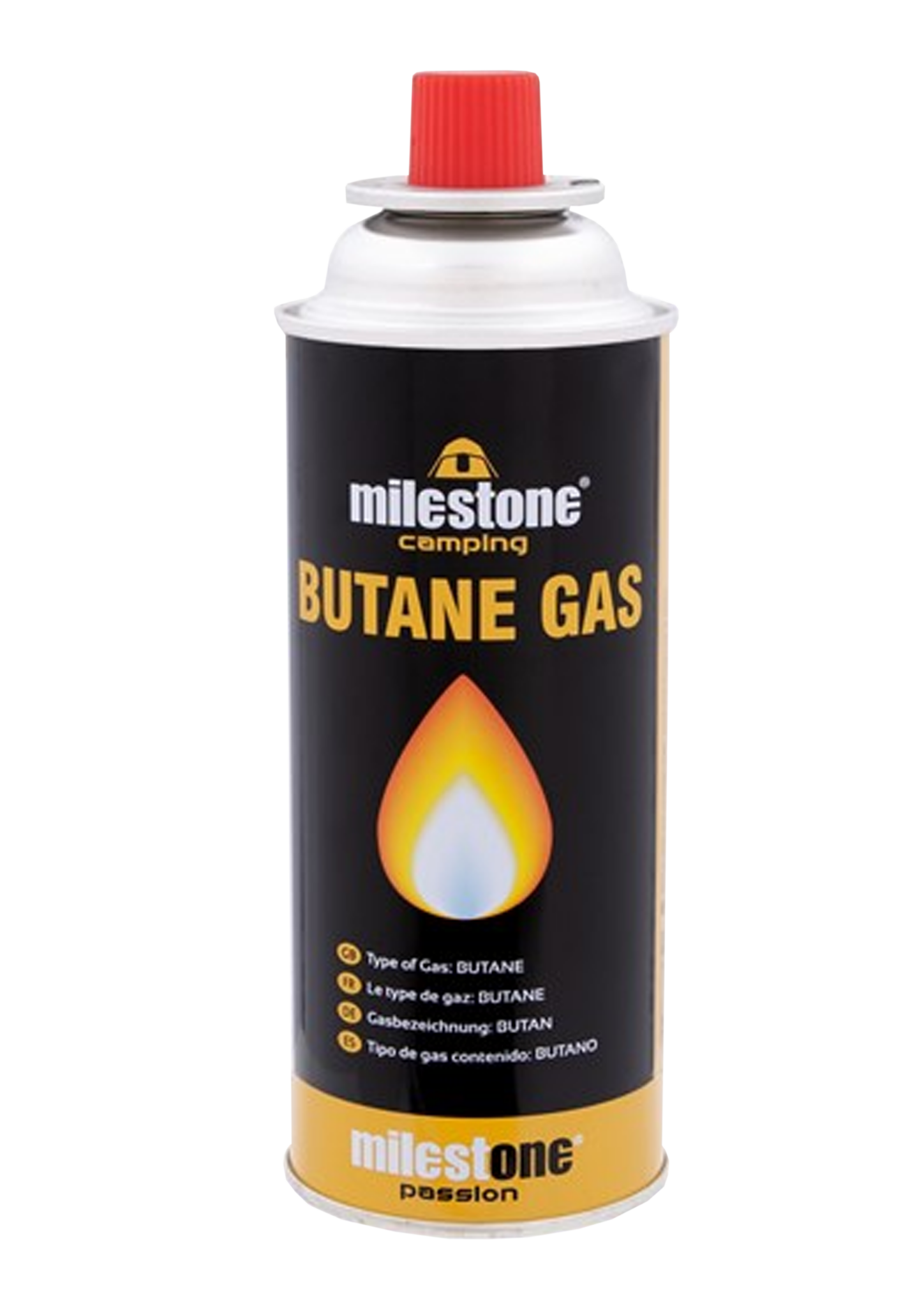Milestone Butane Gas Canister 4 pack