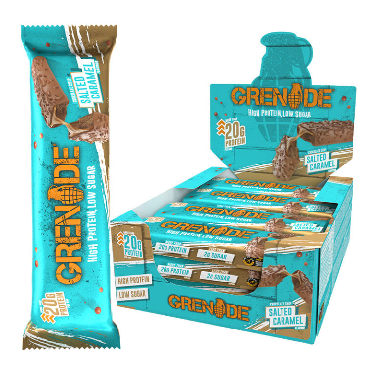 Grenade Protein Bars Chocolate Chip Salted Caramel